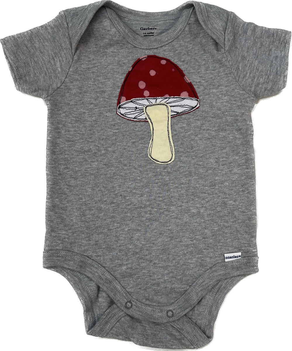 Kids Onesie-Mushroom – SardineClothing